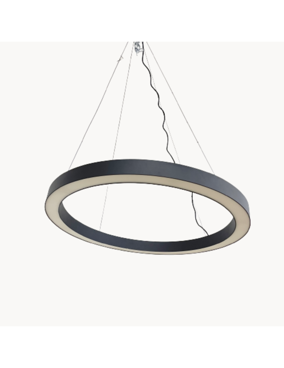LED ring pendant lamp in different LED temperatures (90cm) - Donatello