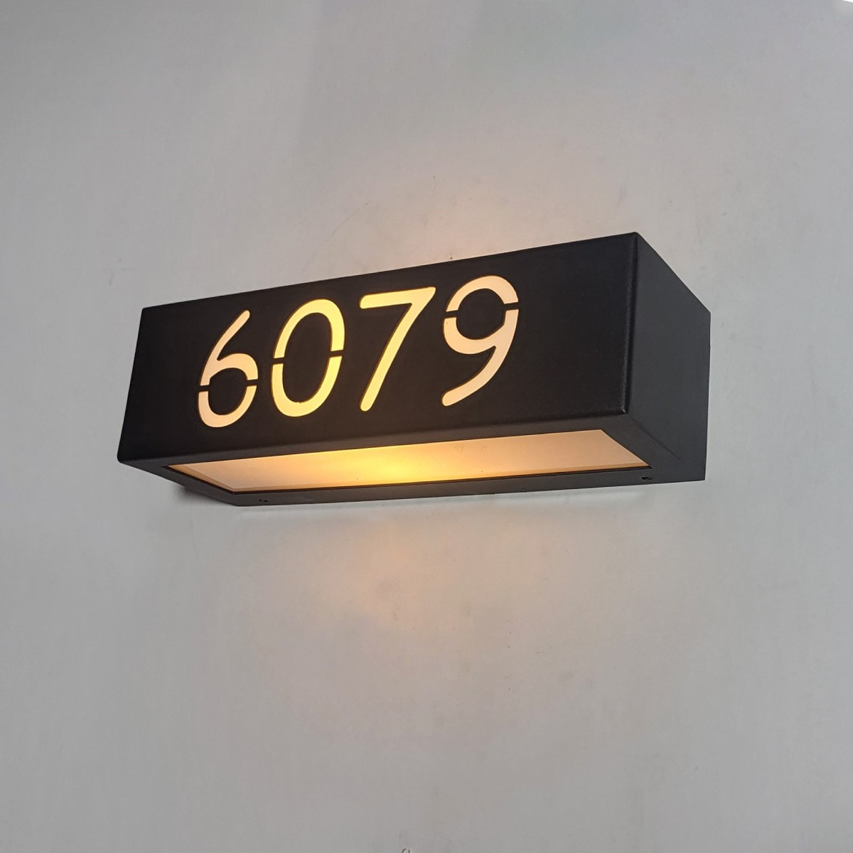 LED room number sign for luxury hotel room numbers